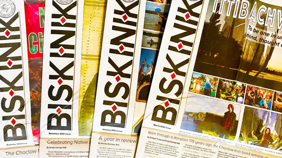 Biskinik Newspaper Subscription - Choctaw Nation of Oklahoma