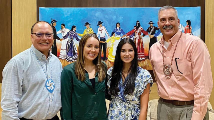 Chahta Foundation Scholarships Send Two Choctaws to Ireland