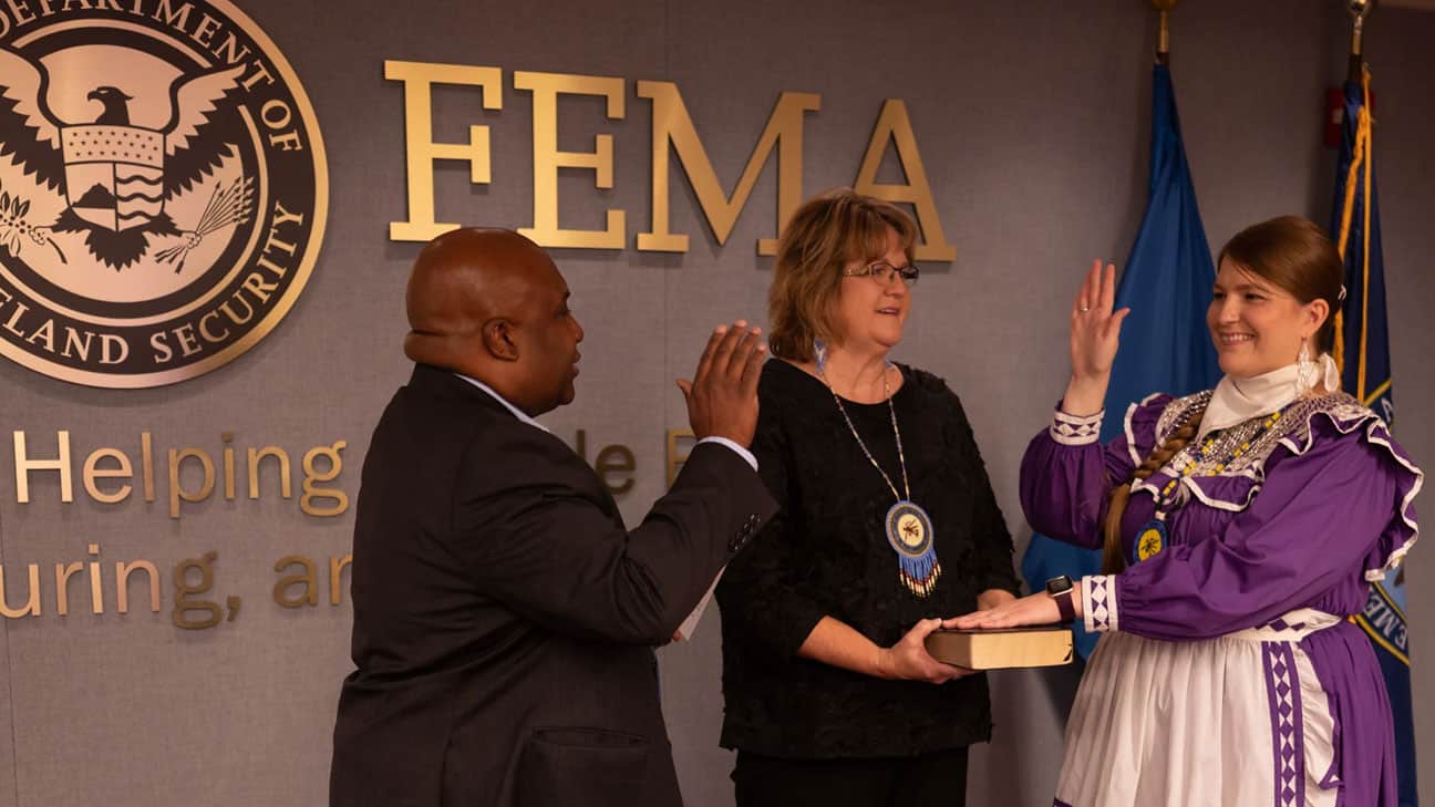 Choctaw tribal member Kelbie Kennedy sworn in as first-ever National ...